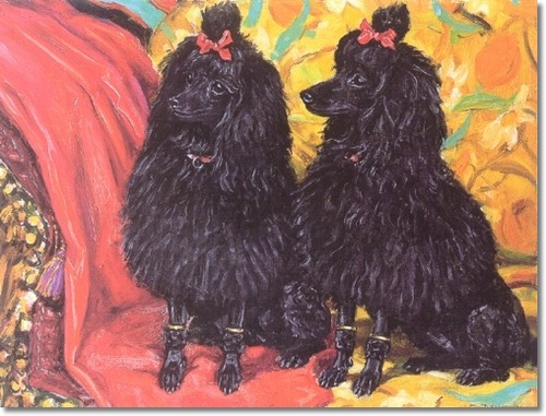 Poodle Time !-Art That Has Been Inspired by Poodles – MeadowTree Style